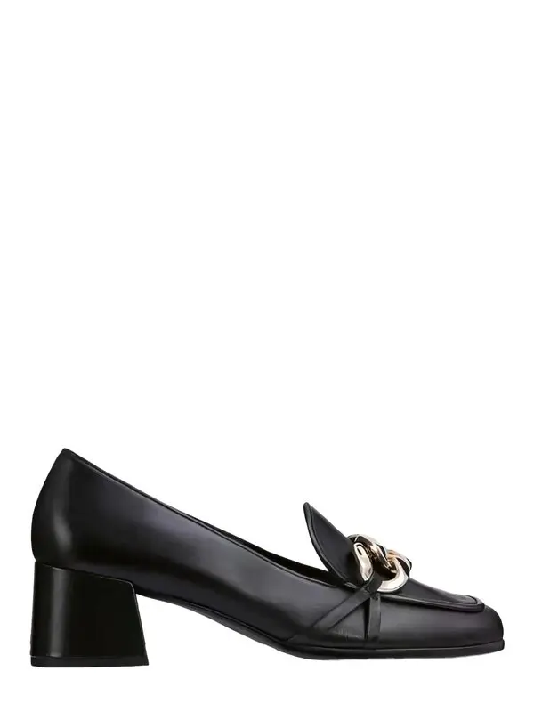 HOGL Alley Block-heeled Loafers - Black