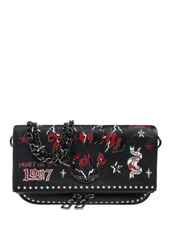Zadig&Voltaire Rock Nano Punk Clutch - Black