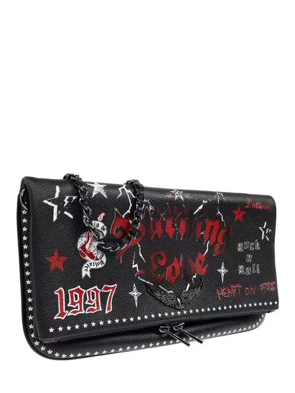 Zadig&Voltaire Rock Punk Clutch Bag - Black