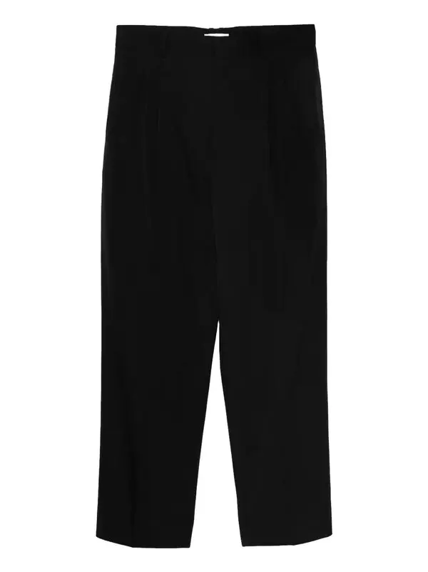 THE ROW Silas Trousers - Black