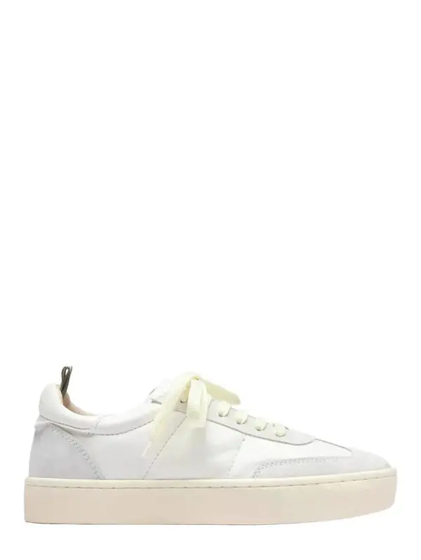 Officine Creative Kombined Leather Sneakers - Neutrals
