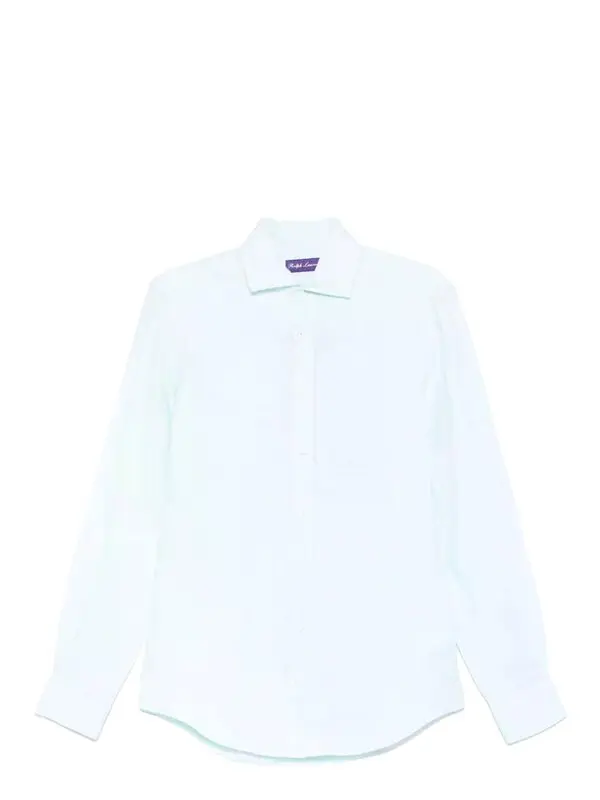 Ralph Lauren Purple Label Linen Shirt - Green