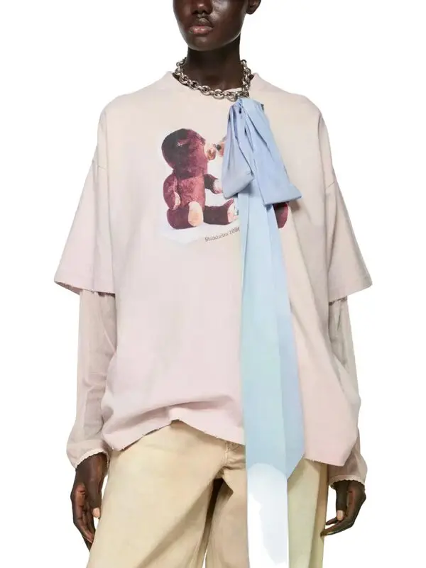 Acne Studios Printed T-shirt - Pink
