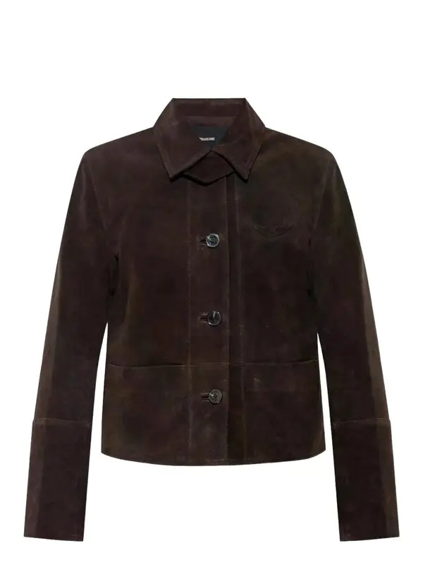 Zadig&Voltaire Button-up Jacket - Brown