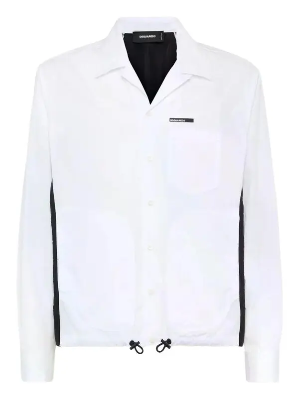 Dsquared2 Drawstring-hem Shirt - White