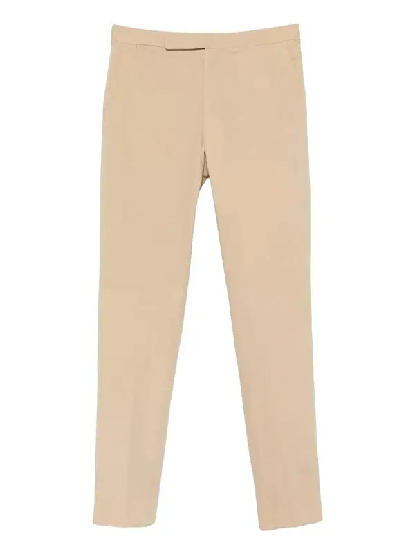 Ralph Lauren Purple Label Cotton Chino Trousers - Neutrals