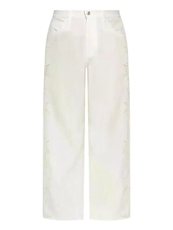 Zadig&Voltaire Embroidered Trousers - White