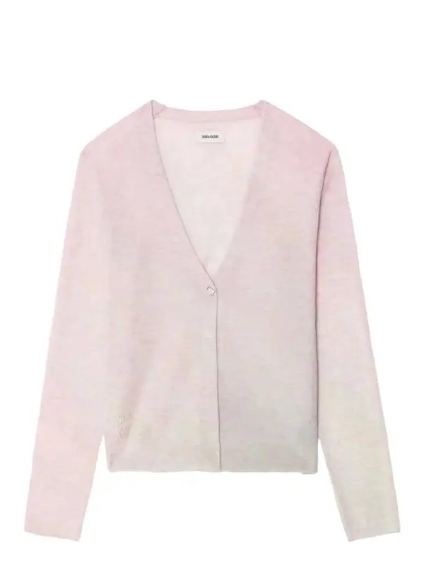 Zadig&Voltaire Button-front V-neck Cardigan - Pink