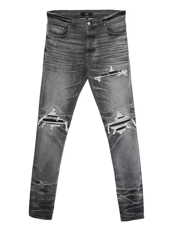 Amiri Straight-leg Jeans - Grey