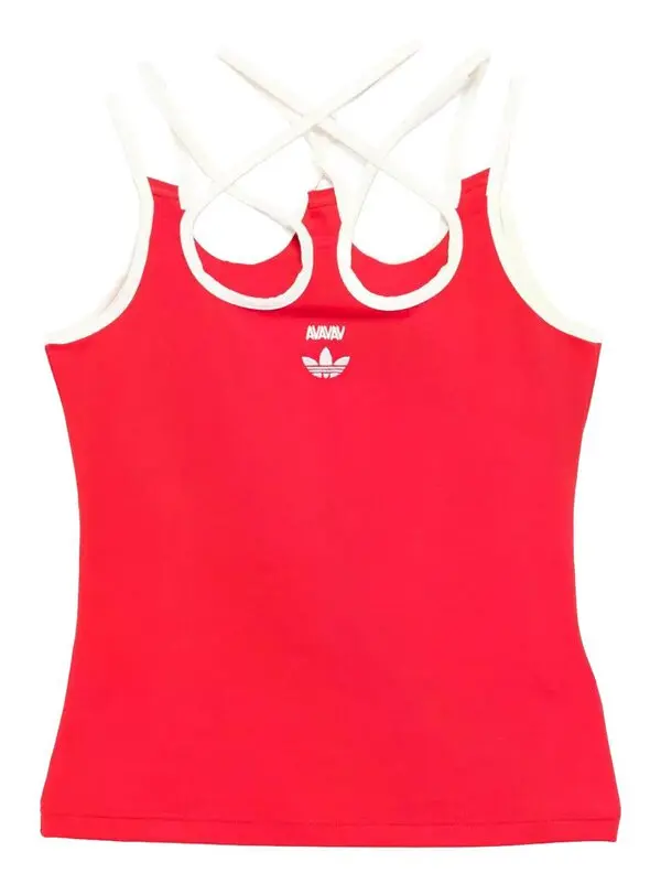 Adidas X Avavav Strappy Tank Top - Red