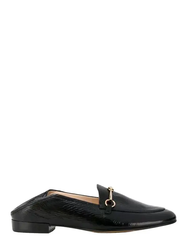 HOGL Round Toe Loafers - Black