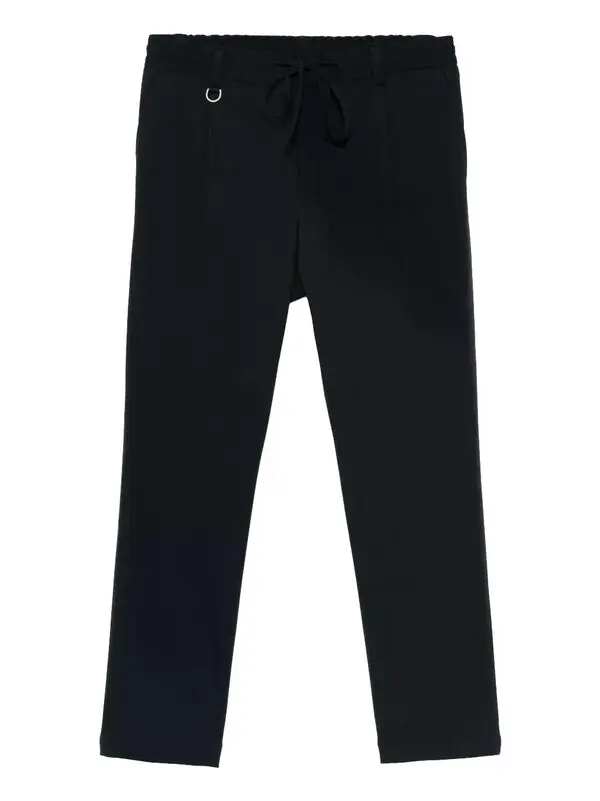 PAOLO PECORA Straight-leg Trousers - Blue