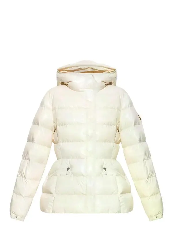 Moncler Barante Quilted Hooded Jacket - Neutrals