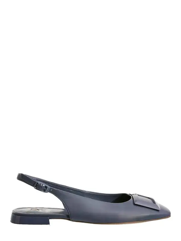 HOGL Jacky Slingback Ballet Flats - Blue