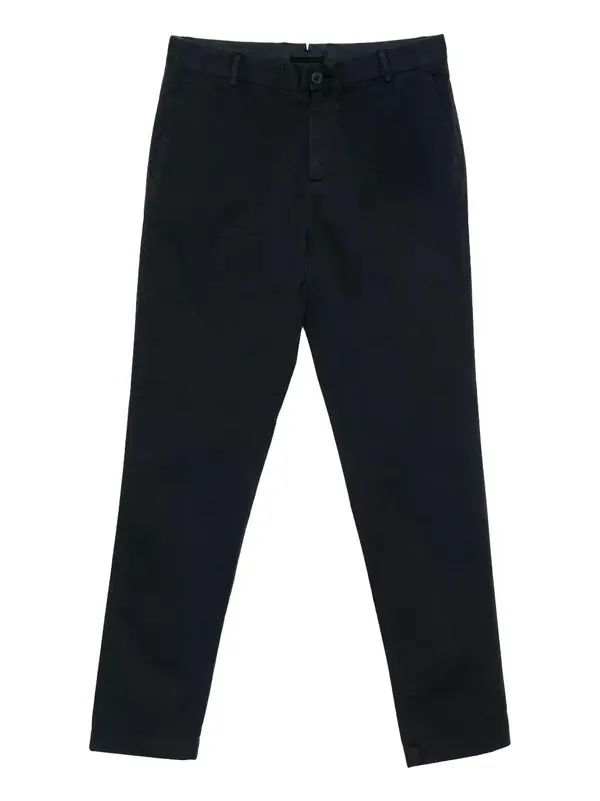 Sunspel Slim-cut Chino Trousers - Blue