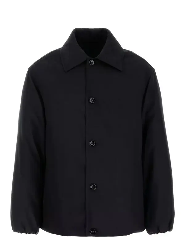 JIL SANDER Button-up Shirt Jacket - Blue