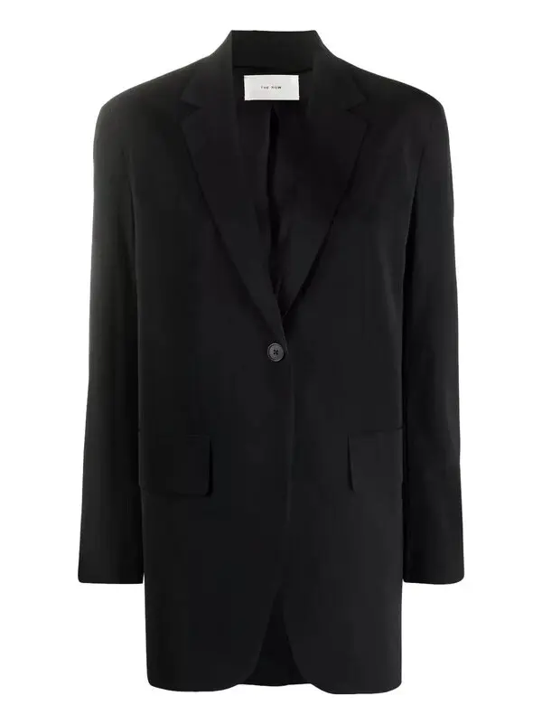 THE ROW Obine Single-breasted Blazer - Black