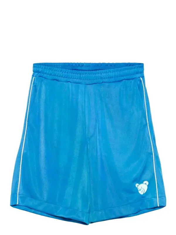 INBETWEENERS Logo-embroidered Track Shorts - Blue