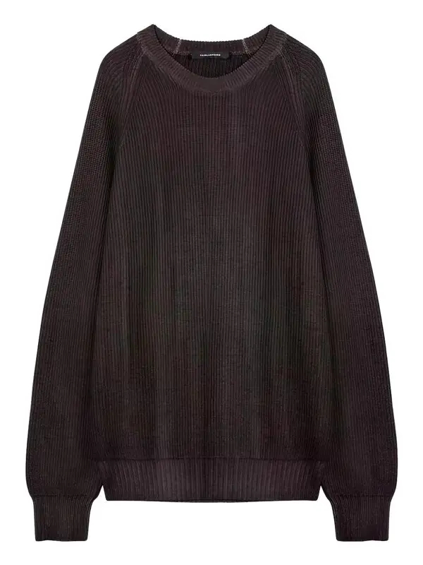 Tagliatore Wool Jumper - Brown