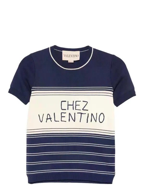 Valentino Garavani Cotton T-shirt - Blue