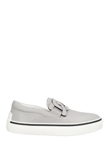 TOD'S Leather Sneakers - Grey