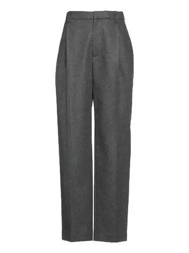 Brunello Cucinelli Straight-leg Virgin Wool And Cashmere Pants - Grey