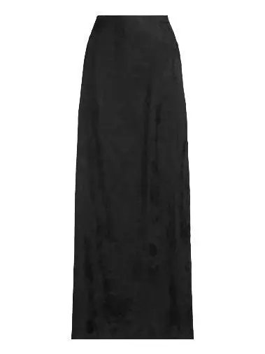 Isabel Benenato Maxi Flared Skirt - Black
