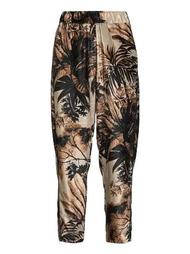 SHIRTAPORTER Tapered Floral-print Pants - Beige