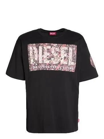 DIESEL® T-shirt Size Cotton - Black