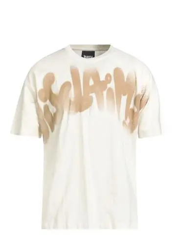 DISCLAIMER T-shirt Size Cotton - Beige