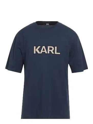 Karl Lagerfeld T-shirt Size Organic Cotton - Navy