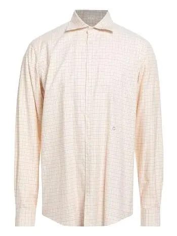 Massimo Alba Shirt Cream Size Cotton - White