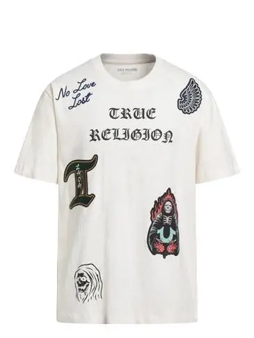 True Religion T-shirt Size Cotton - White