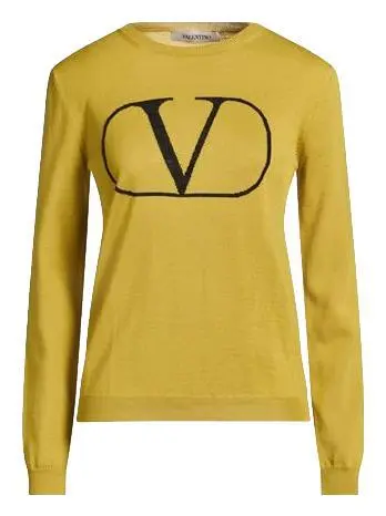 Valentino Garavani Virgin Wool Sweater - Yellow