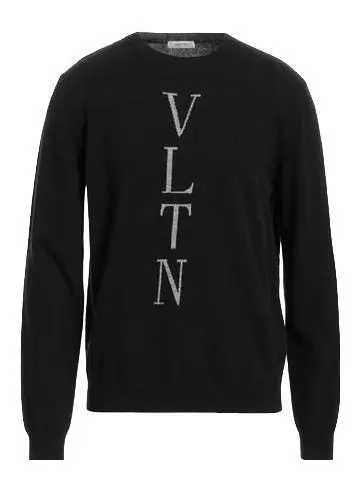 Valentino Garavani Sweater In Virgin Wool - Black