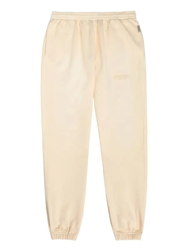 REPRESENT Owners Club Logo-print Cotton Sweatpants - Cream