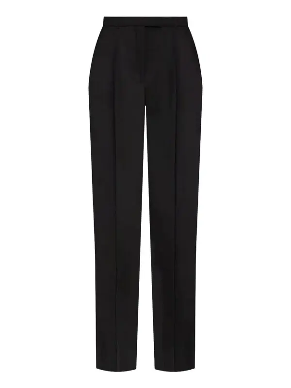 Alexander McQueen High-waisted Tailored Trousers - Black