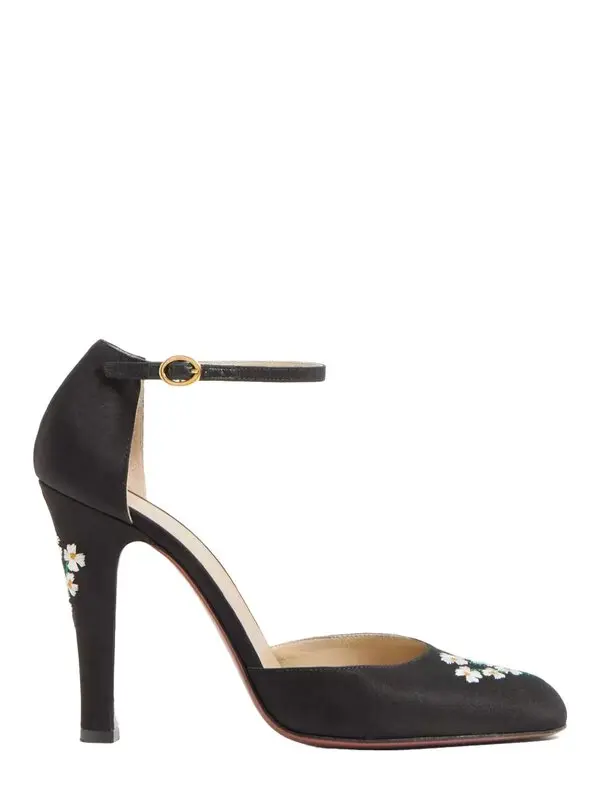 Valentino Garavani 105mm Hi Dolly Pumps - Black