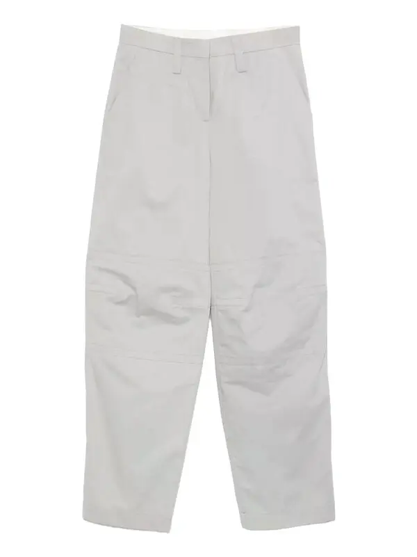 SEMICOUTURE Cotton Trousers - Grey