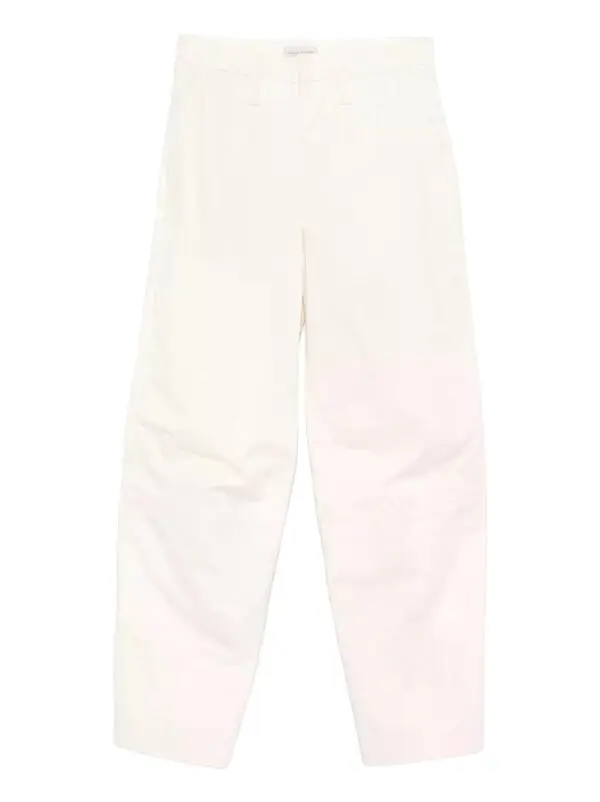 SEMICOUTURE Cotton Trousers - White