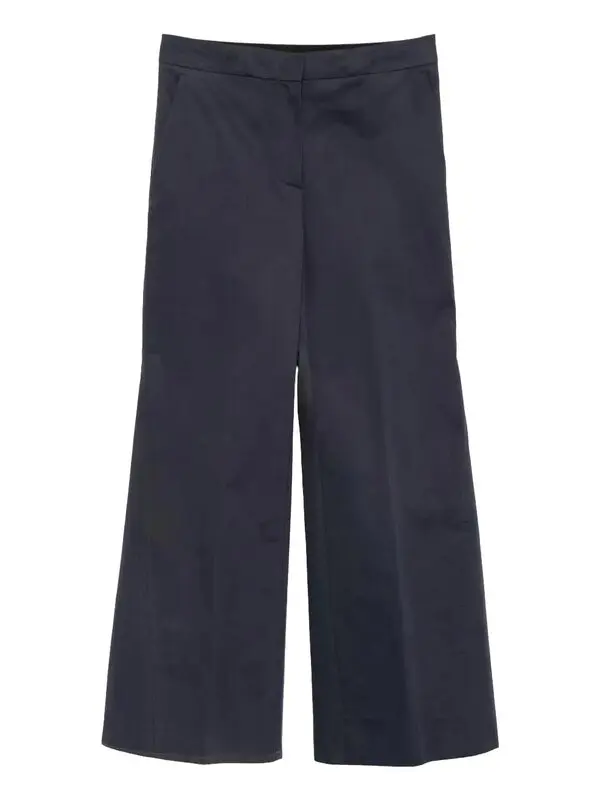SEMICOUTURE Cotton Trousers - Blue