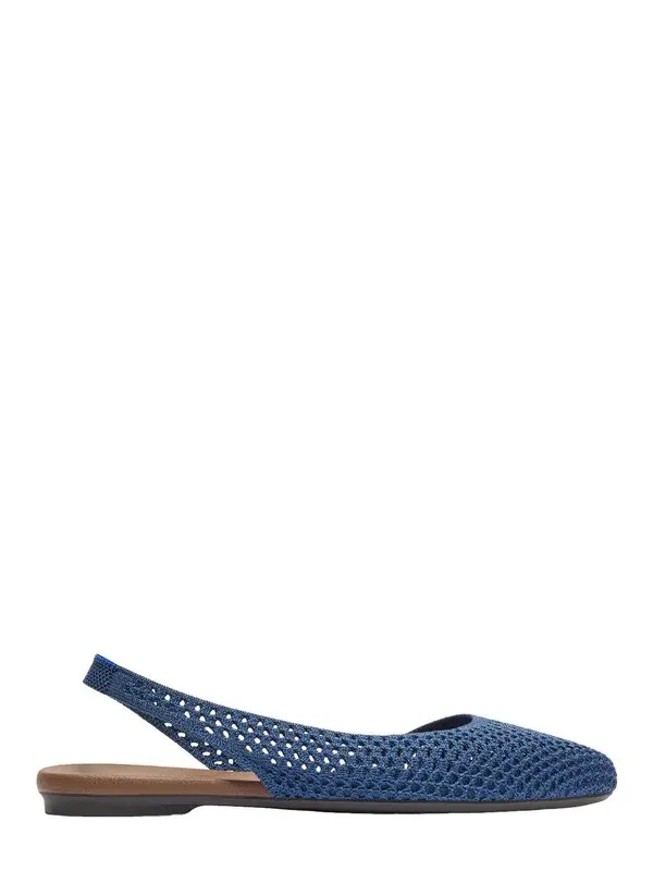 Rothy's The Almond Slingback - Deep Sea Mesh
