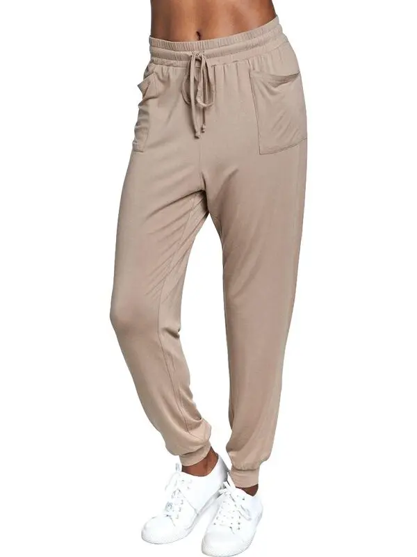 EVERLY GREY Carmen Maternity/nursing Jogger Pant - Latte