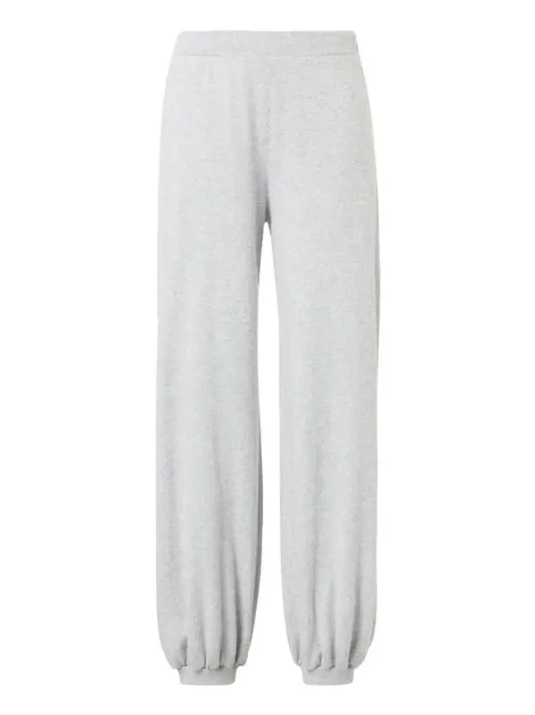 THE ROW Kismo Cotton Jersey Sweatpants - Grey