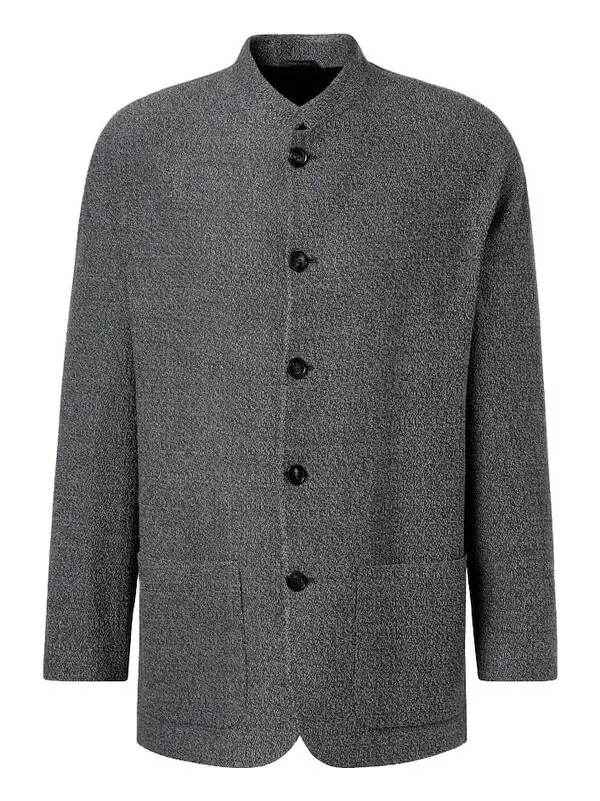 Giorgio Armani Single-breasted Jacket - Grey