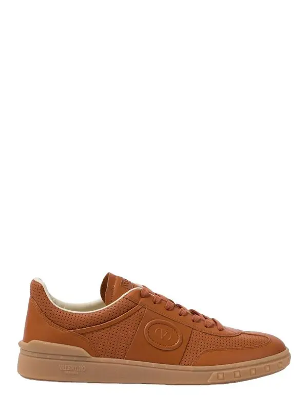 Valentino Garavani Upvillage Suede Sneakers - Brown