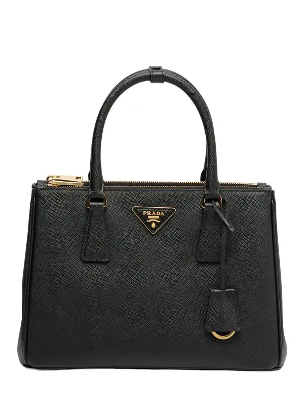 Prada Galleria Medium Saffiano Leather Tote - Black