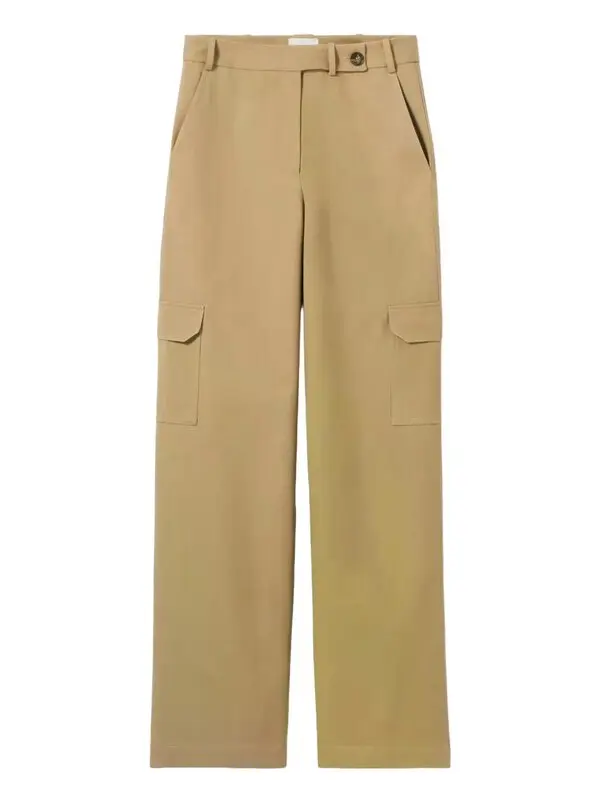 Claudie Pierlot Wide-leg Cargo Trousers - Neutrals