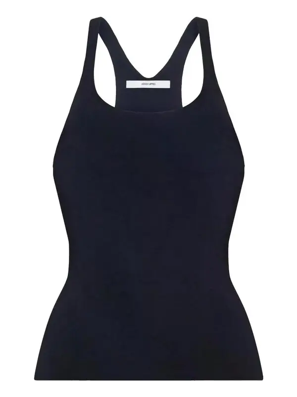 Adam Lippes Lumii Tank Top - Black