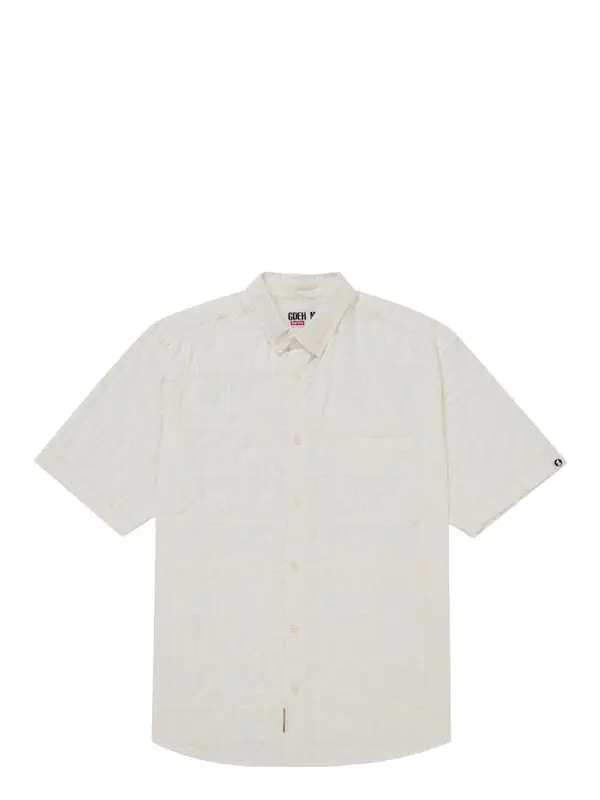 Supreme Goodenough Patchwork Short Sleeve Shirt - White